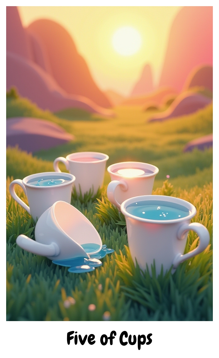 Five of Cups | Tarot Card Meanings | YouTarot