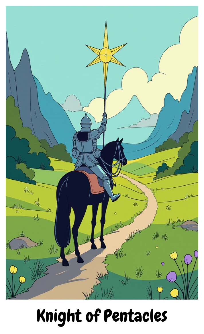 Knight of Pentacles Tarot Meaning: Slow and Steady Wins