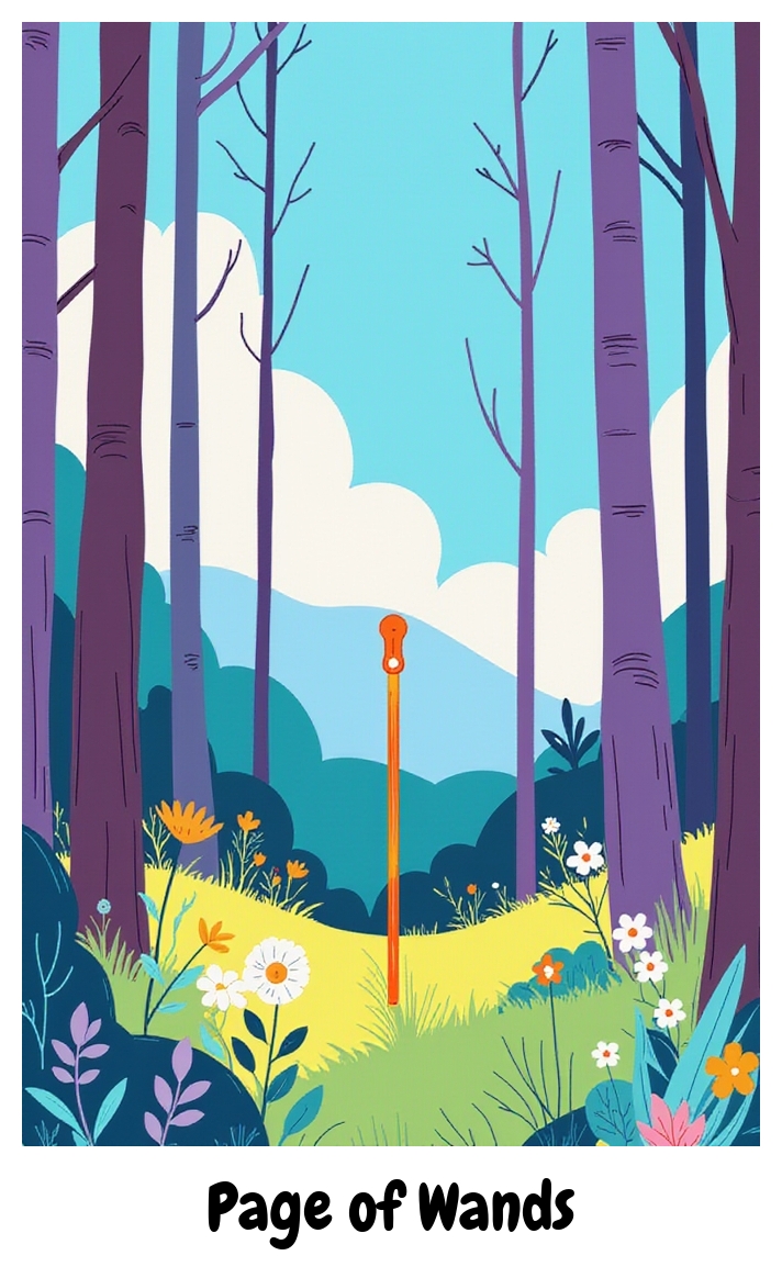 Page of Wands Tarot Meaning: A Spark of Excitement