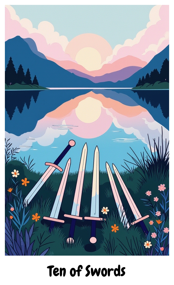 Ten of Swords Tarot Meaning: Rock Bottom