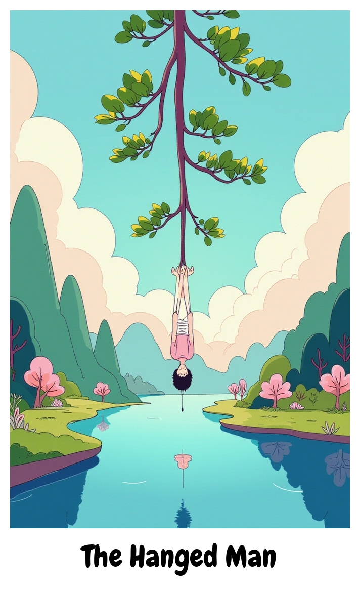 The Hanged Man Tarot Meaning: Let Go and See Differently